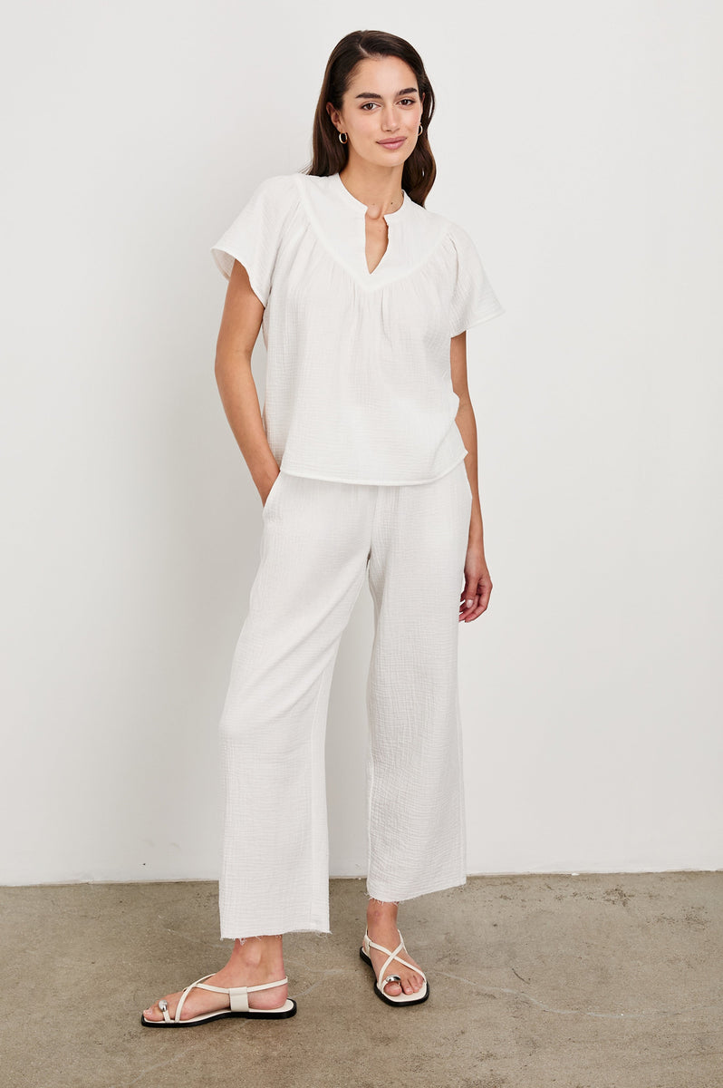 SAYER SHIRT - WHITE – Rails EU