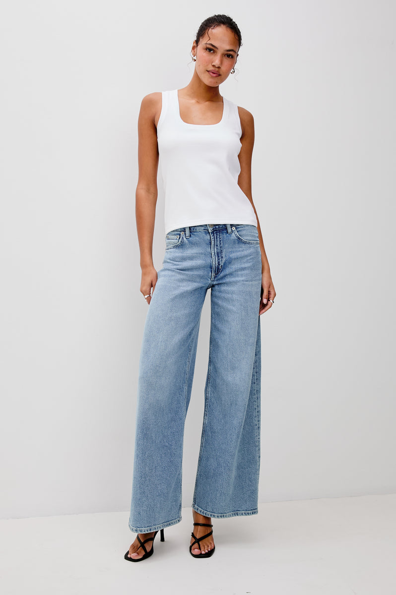 BOBBIE TOP - WHITE – Rails EU
