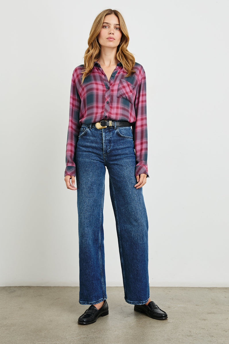 HUNTER SHIRT - DUSTY MAUVE EVERGREEN – Rails EU