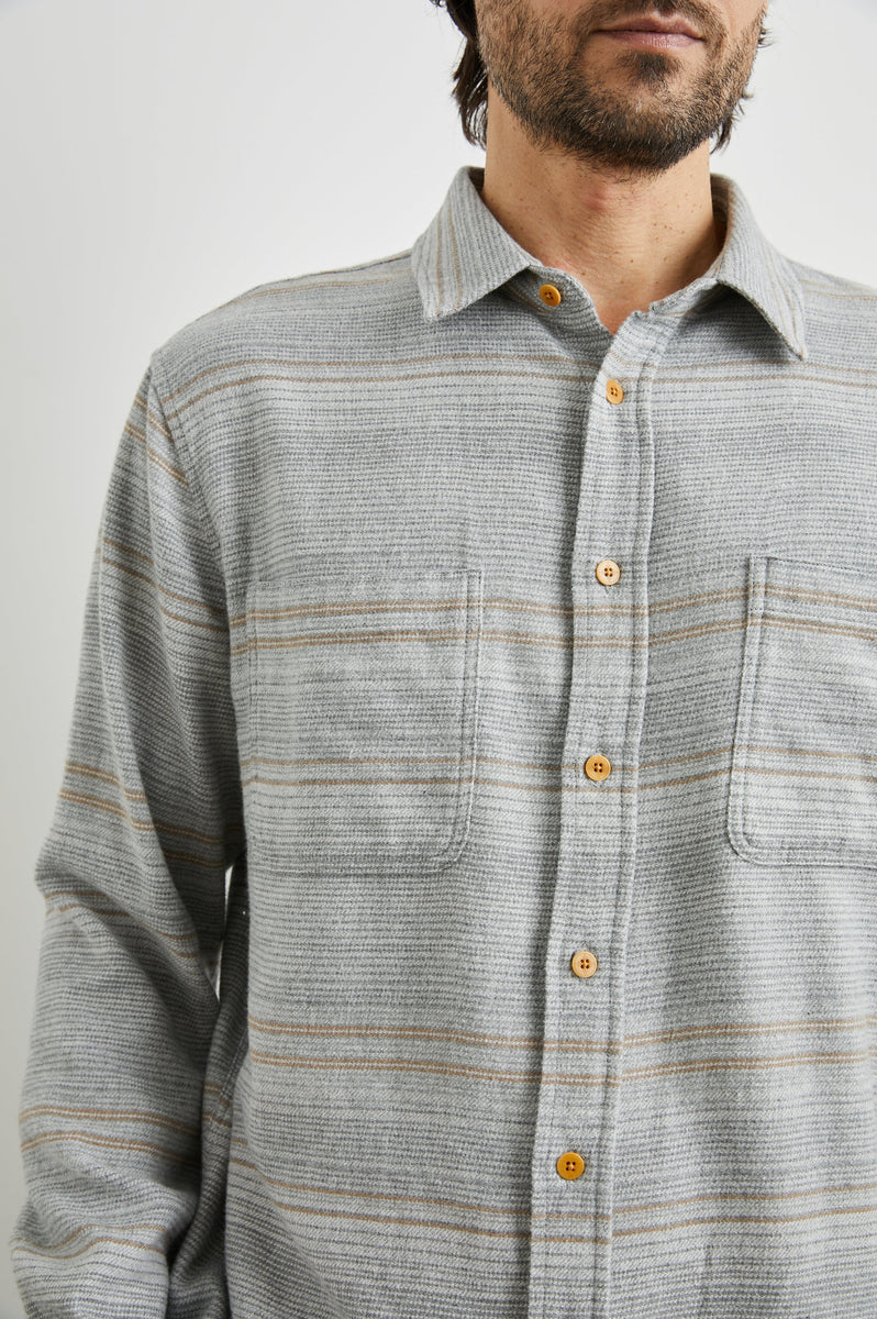 IVAN SHIRT - GREY SERAPE – Rails EU