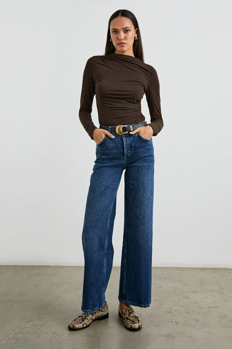 JOELLE TOP - ESPRESSO – Rails EU