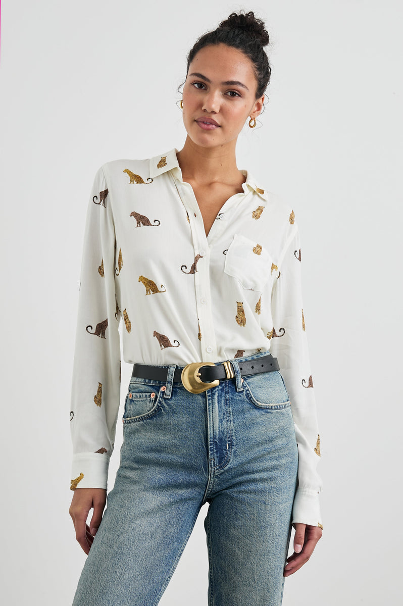 KATHRYN SHIRT - WILD ANIMALS – Rails EU