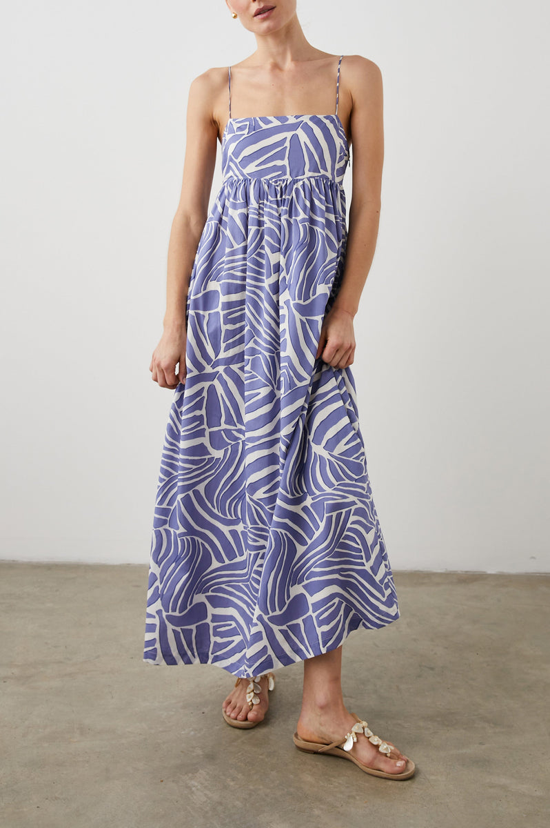 LUCILLE DRESS - ISLAND WAVES – Rails EU