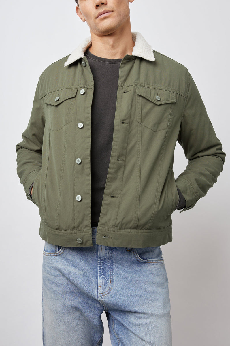 MCKINLEY JACKET - OLIVE – Rails EU