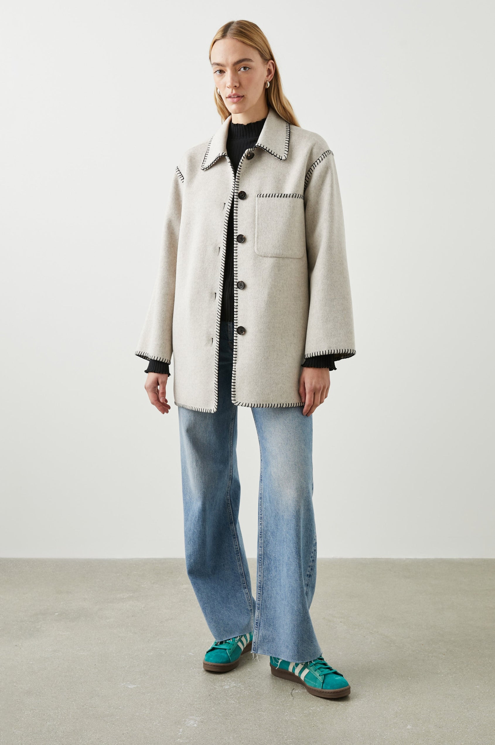 ODYSSEY JACKET - OATMEAL – Rails EU