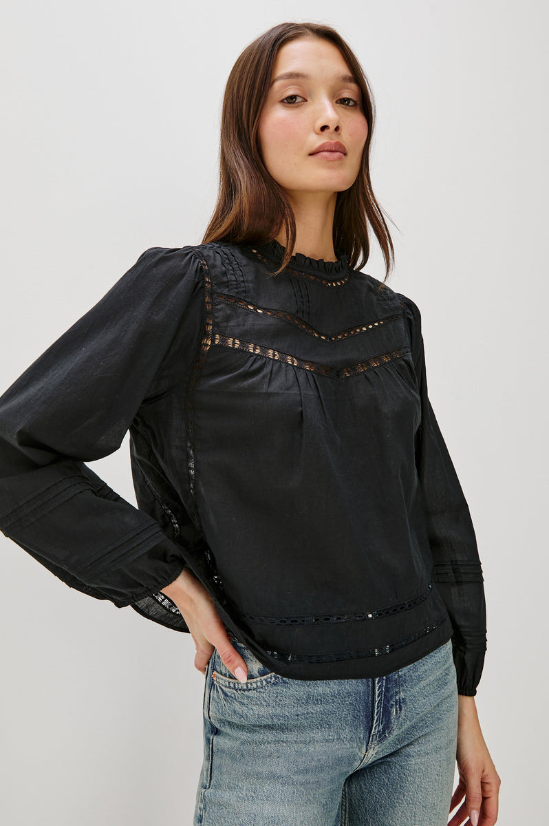 REYNA TOP - BLACK – Rails EU