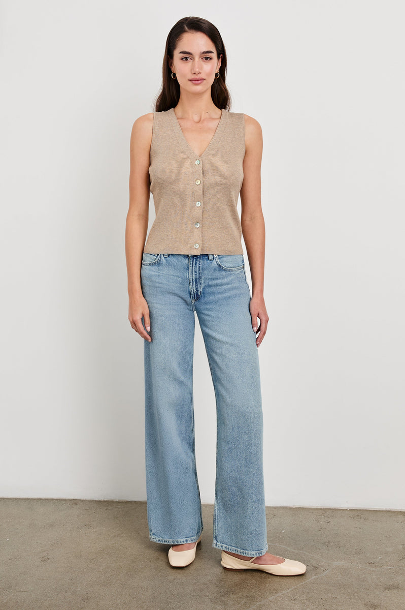 ROSA VEST - OATMEAL – Rails EU